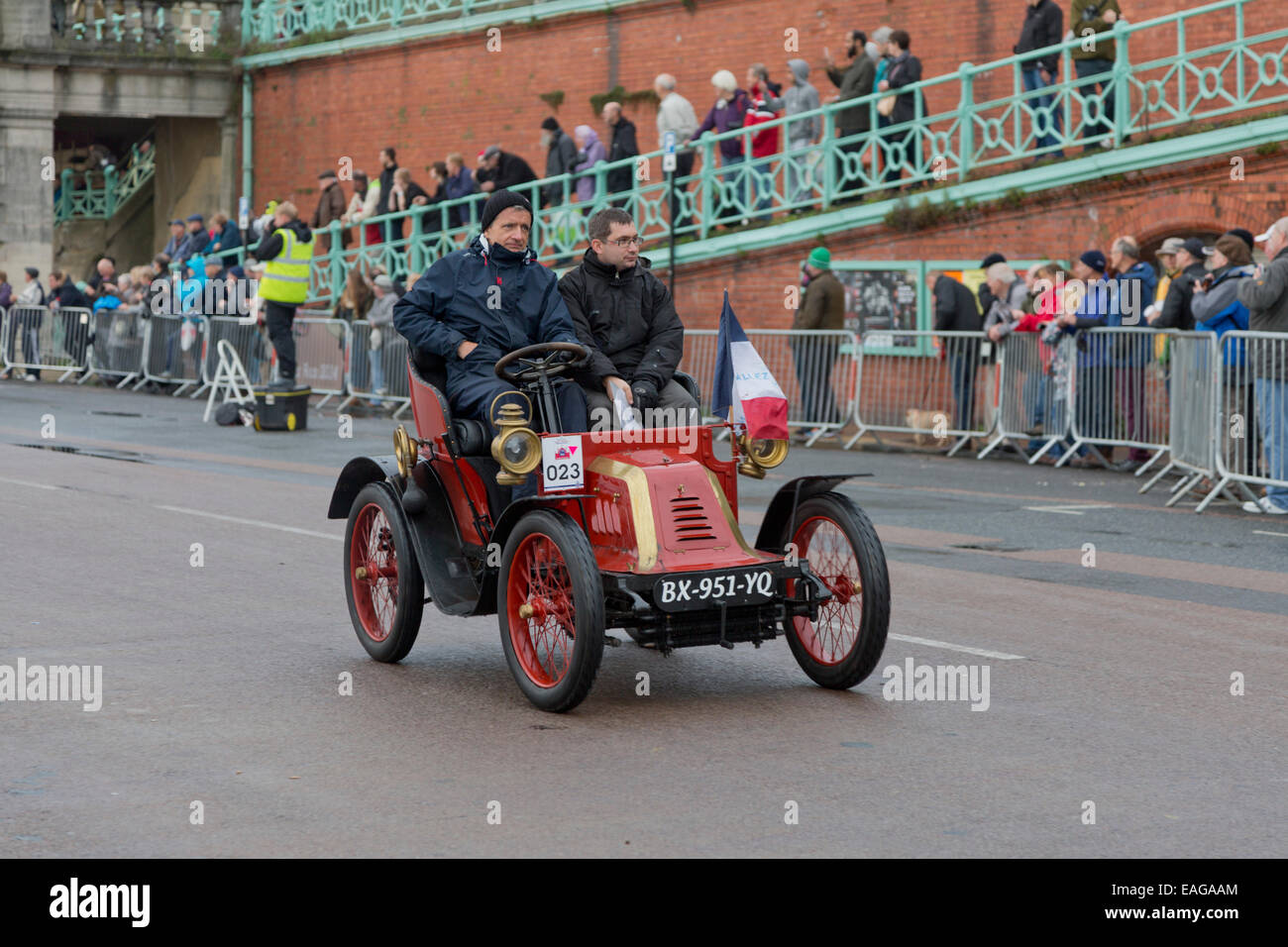 London to Brighton Veteran Car Rally. 2nd November 2014 Stock Photo - Alamy