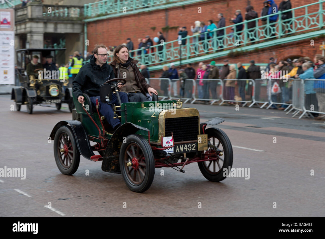 London to Brighton Veteran Car Rally. 2nd November 2014 Stock Photo - Alamy