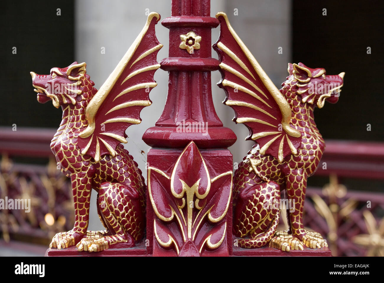 Holborn viaduct dragons hi-res stock photography and images - Alamy
