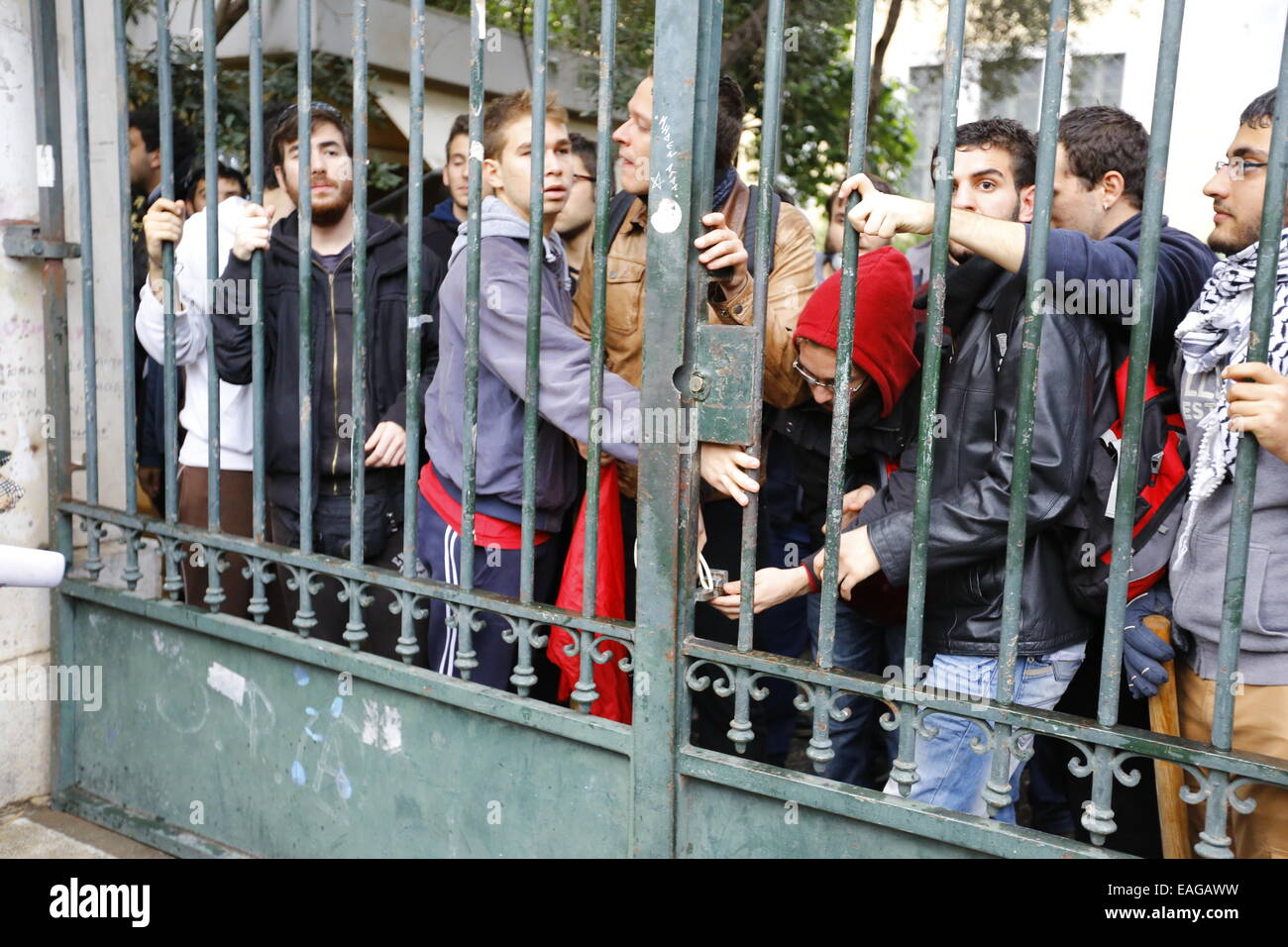 Athens polytechnic uprising hi-res stock photography and images - Alamy