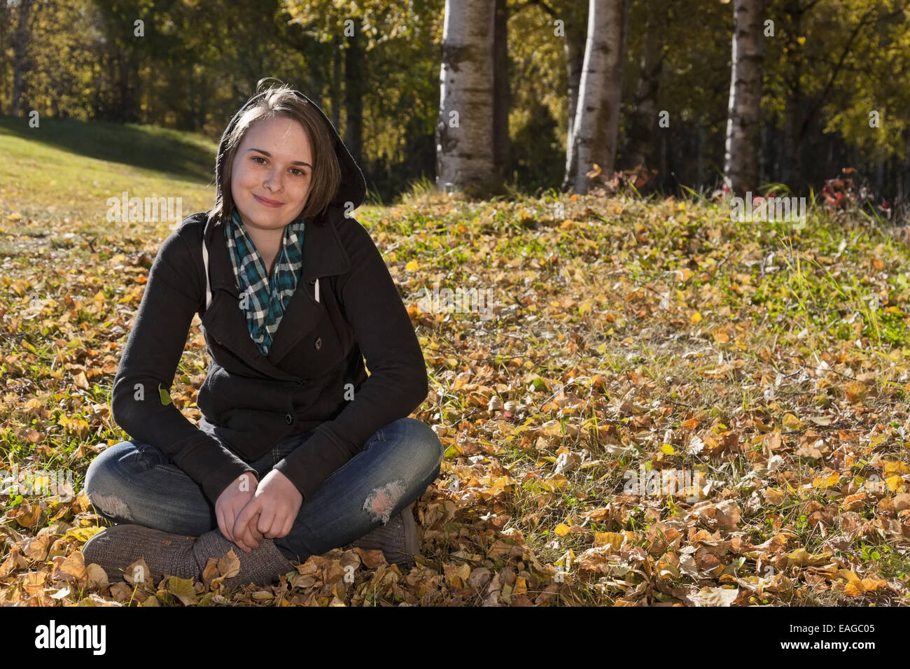 Alaska teenager park hi-res stock photography and images - Alamy