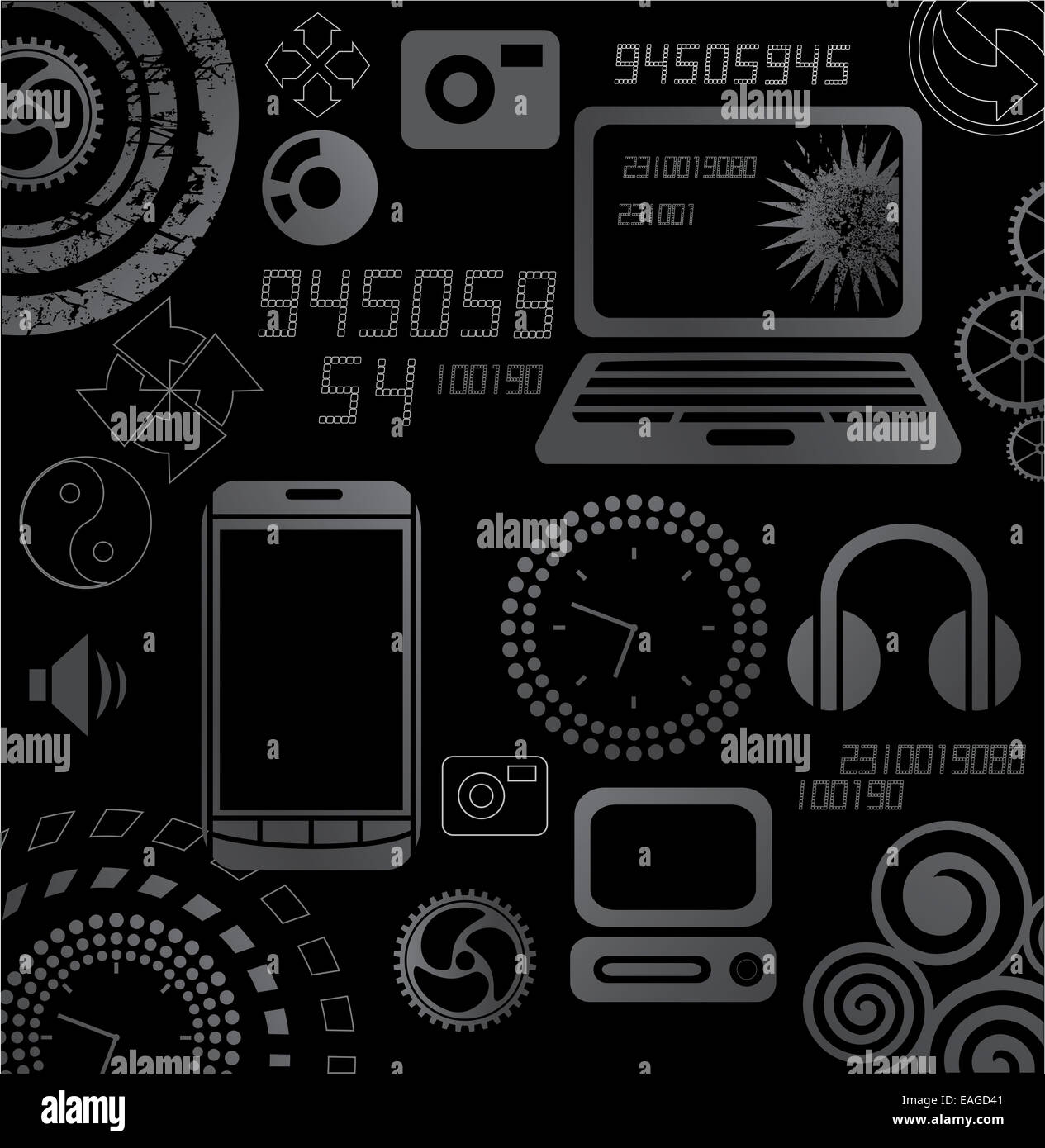 Mobile telephone numbers symbols on hi-res stock photography and images ...