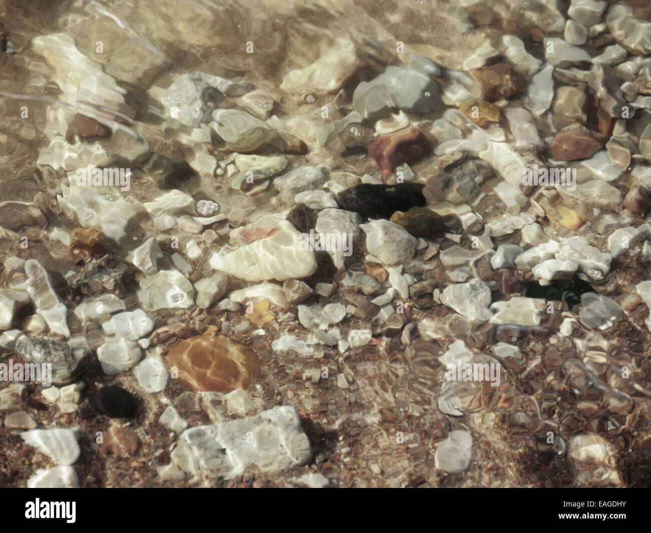 Texture of stones under water in the sea Stock Photo - Alamy