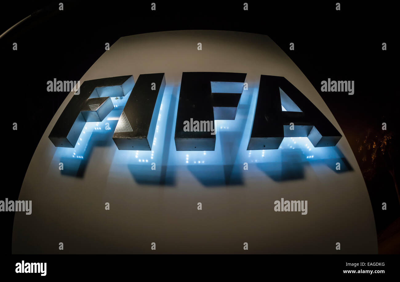 Fifa logo 2014 hi-res stock photography and images - Alamy