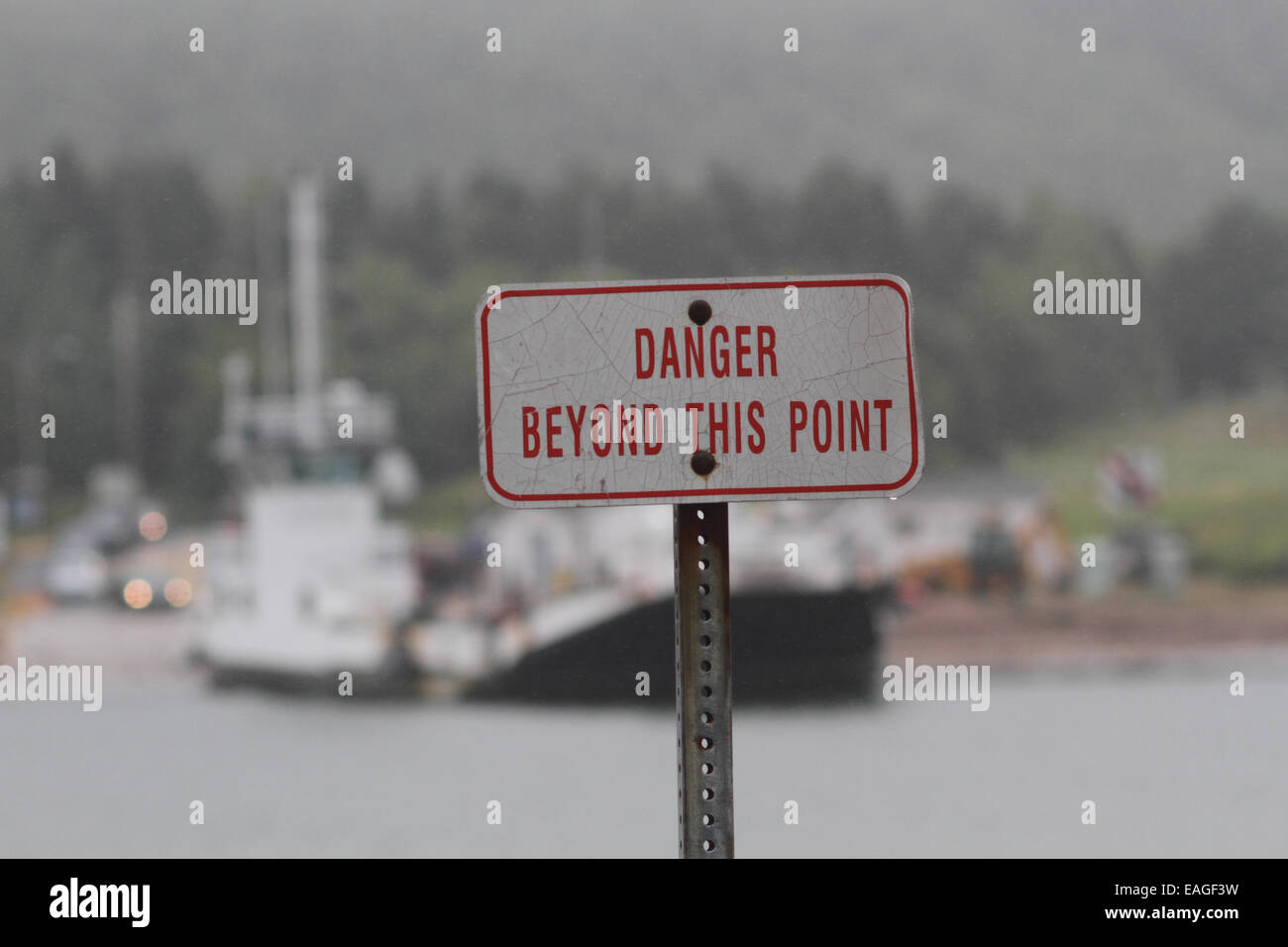 The Englishtown Ferry in Nova Scotia Stock Photo - Alamy