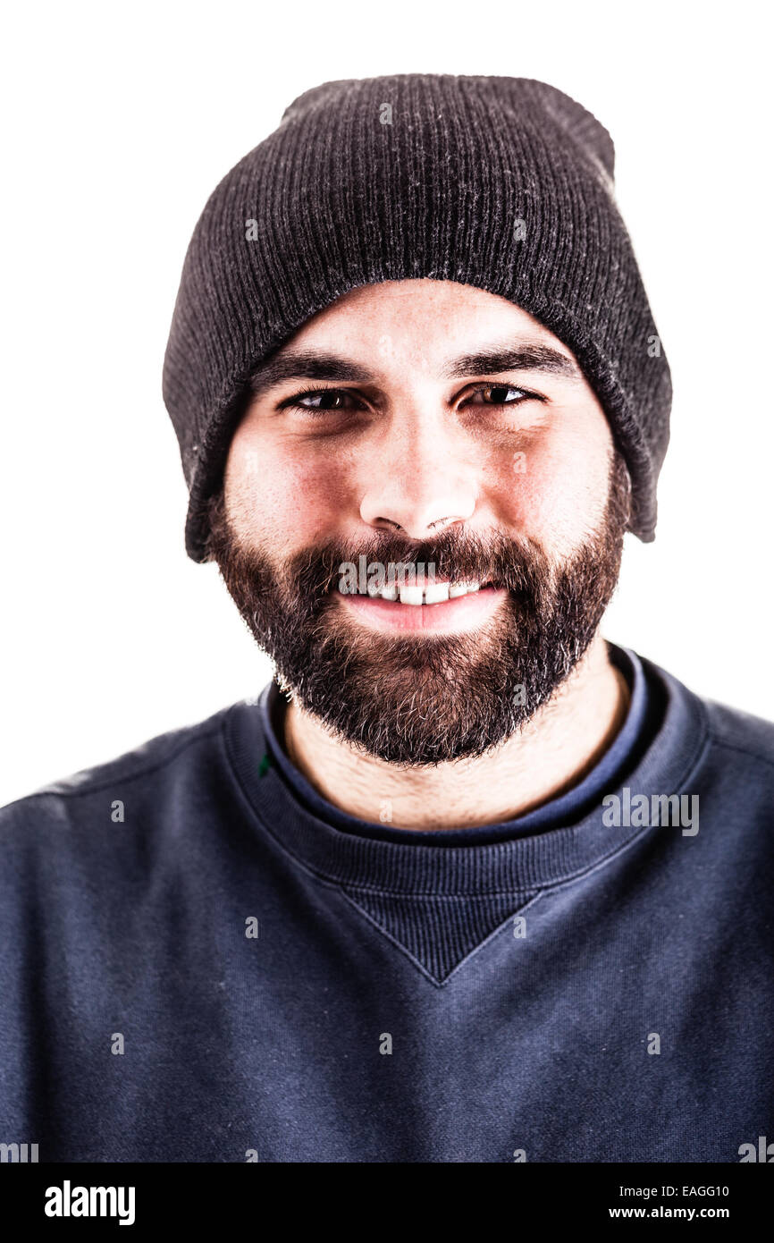 Homeless People Smiling While Passing