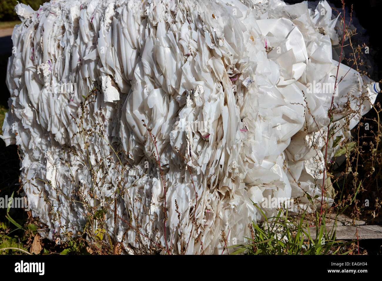 Baled plastics plastic recycling hi-res stock photography and images ...