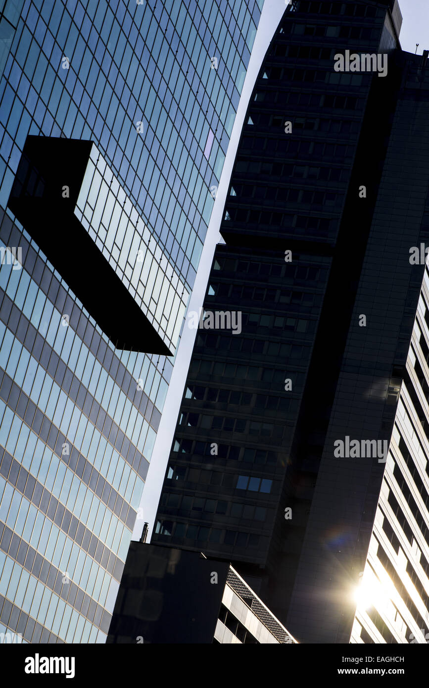 Saturn Tower, Mischek Tower, Danube City, DC, Vienna, Austria Stock Photo - Alamy