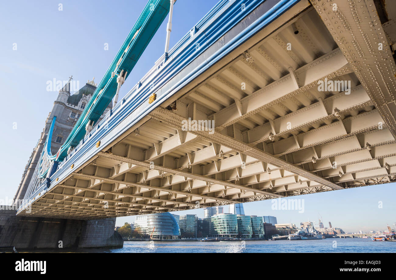 Underside of bridge hi-res stock photography and images - Alamy