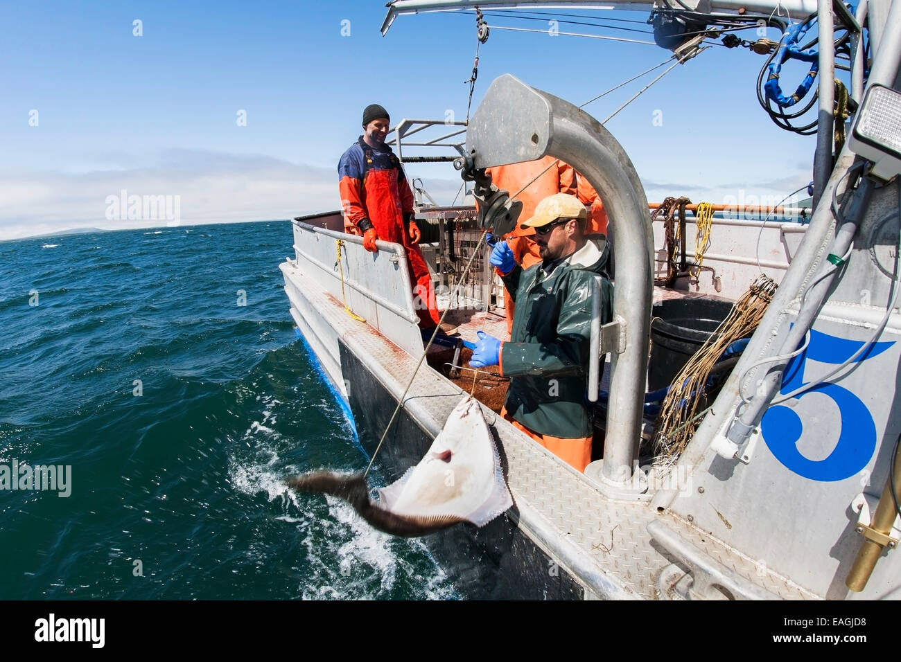 Commercial longline fishing vessel hi-res stock photography and images ...