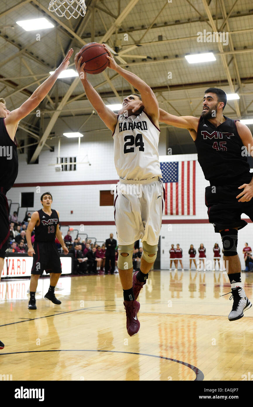 Boston, Massachusetts, USA. 14th Nov, 2014. Harvard Crimson center ...