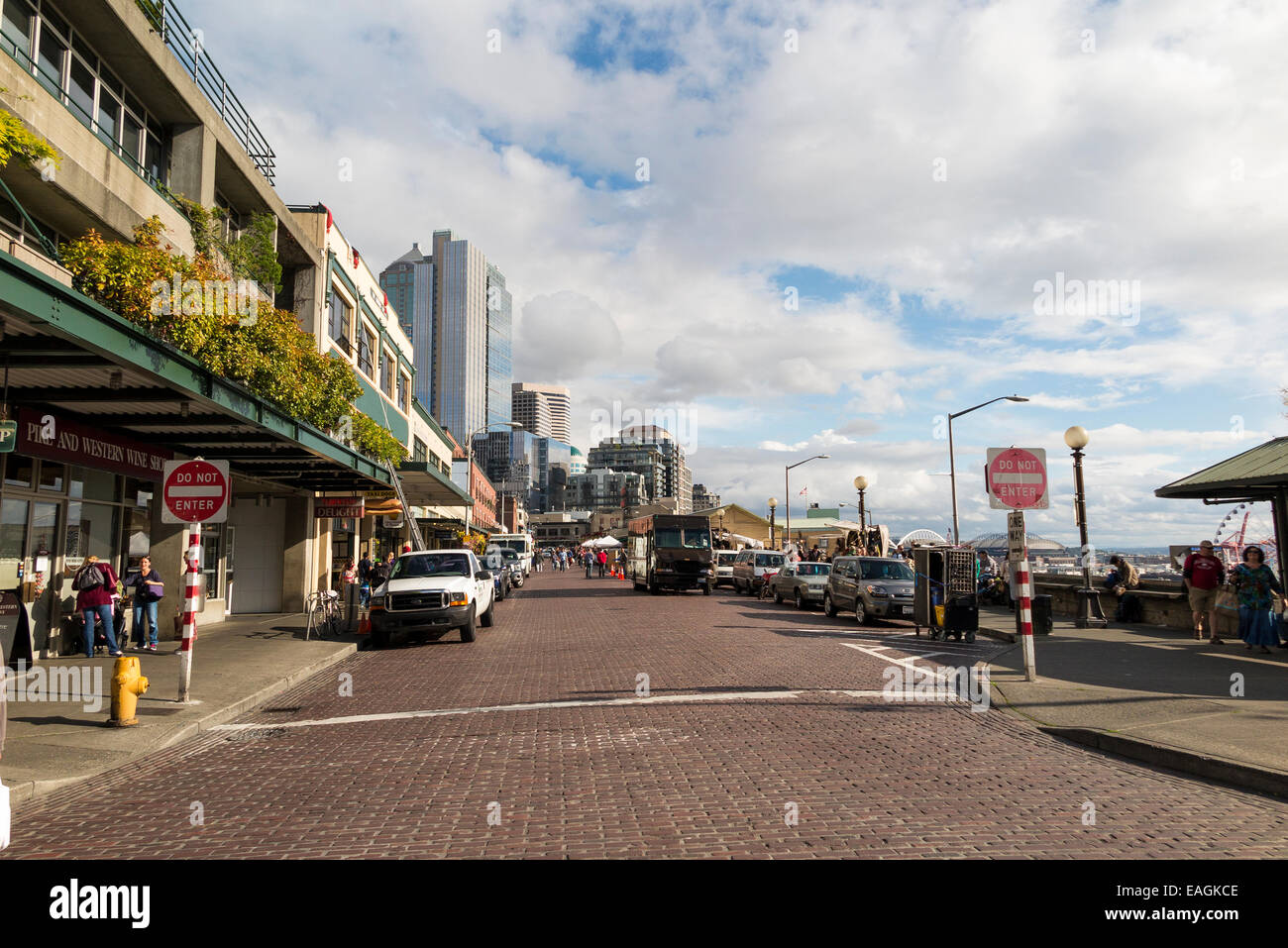 Street signs in washington hi-res stock photography and images - Alamy