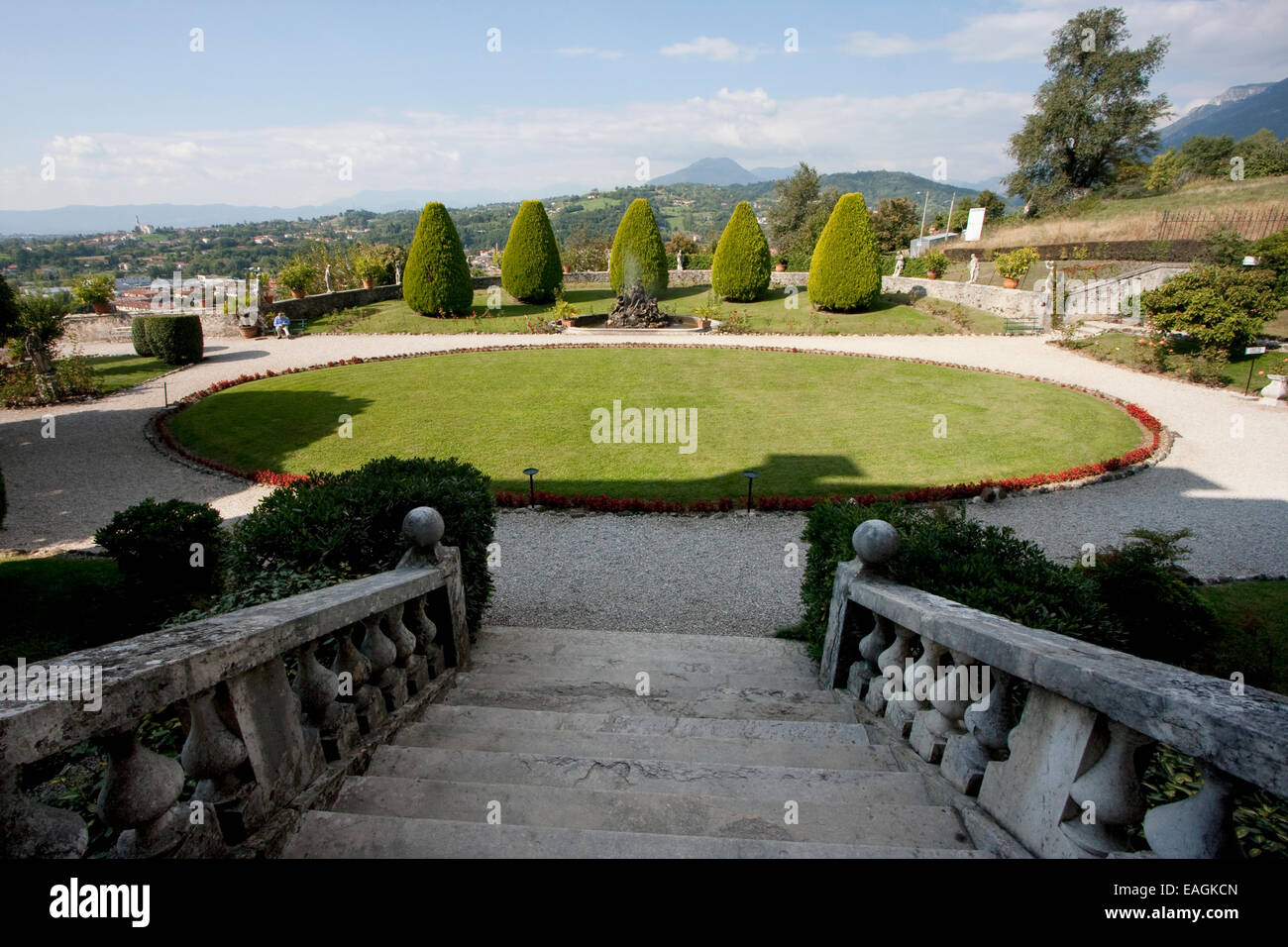 Gardens Of Villa Godi Malinverni By Andrea Palladio, Lonedo Di Lugo ...