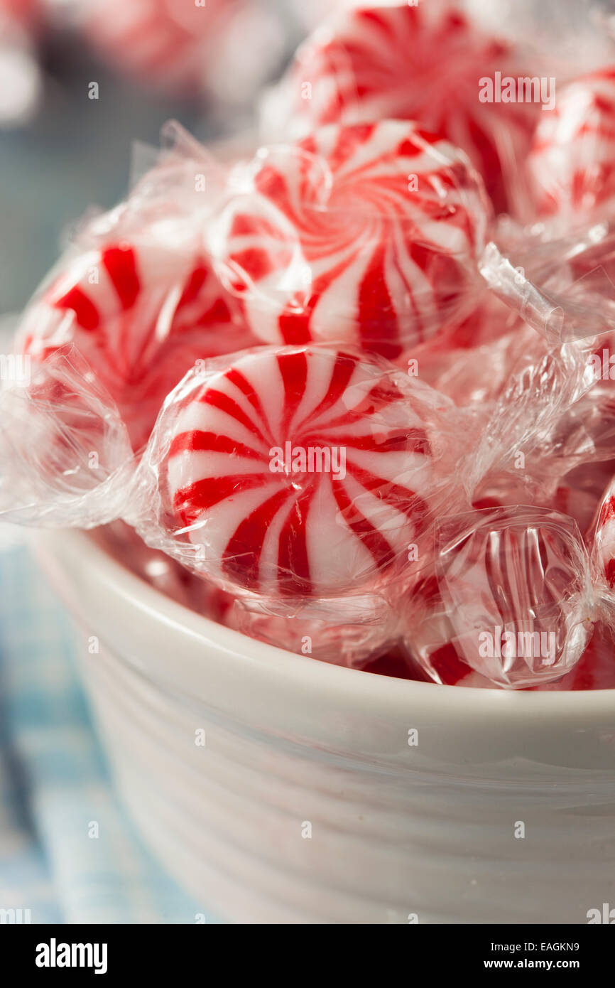 Peppermints in bowl hi-res stock photography and images - Alamy