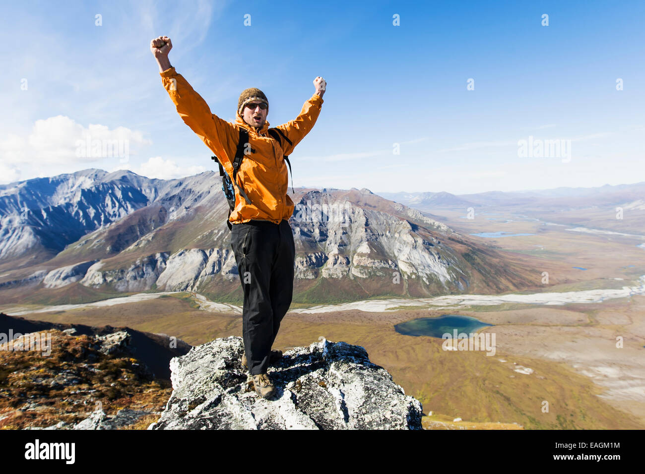 Arctic mountain accomplishment hi-res stock photography and images - Alamy