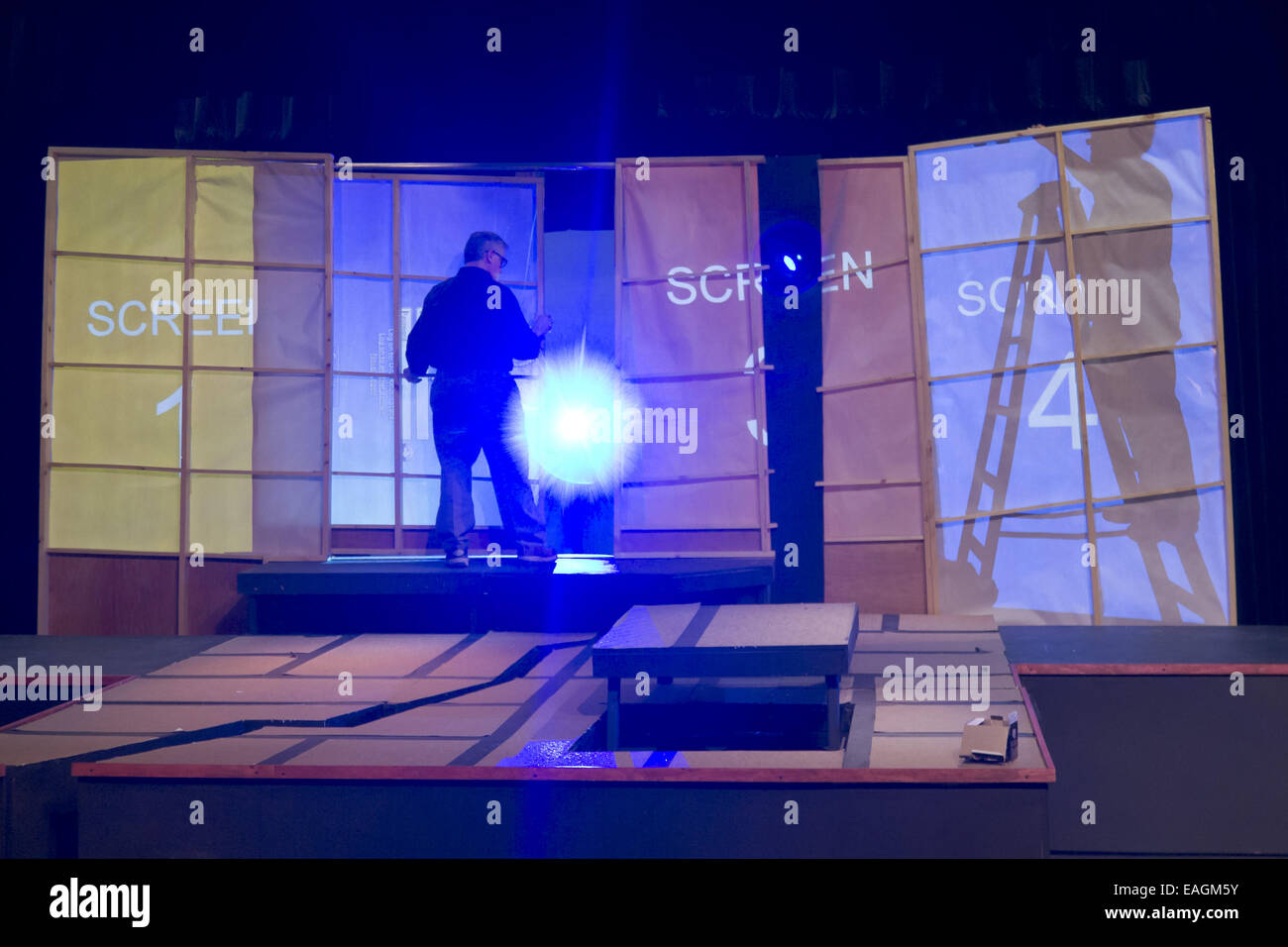 Middletown, New York, USA. 13th Nov, 2014. Professor MAX SCHAEFER, at ...