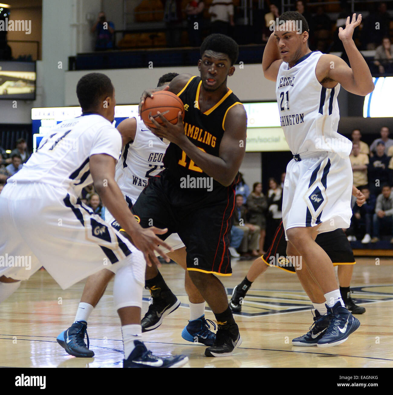 Washington, DC, USA. 14th Nov, 2014. 20141114 - Grambling State forward ...