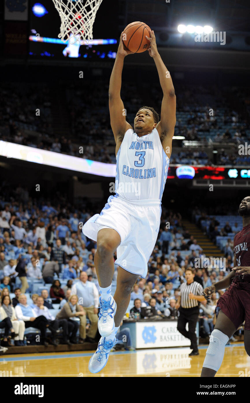 North carolina tar heels forward kennedy meeks 3 hi-res stock ...