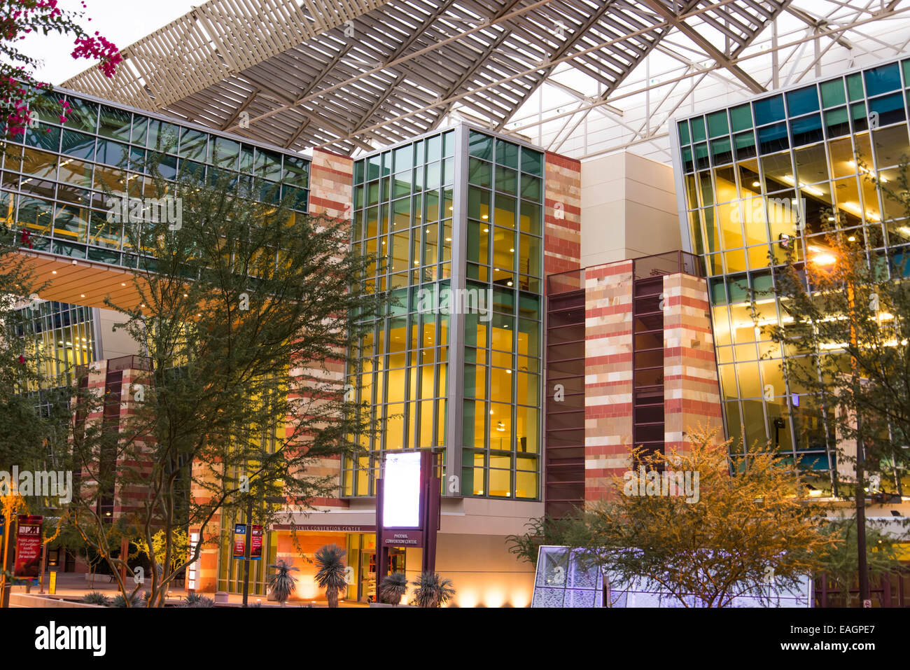 Convention Center exterior in Phoenix, Arizona Stock Photo - Alamy