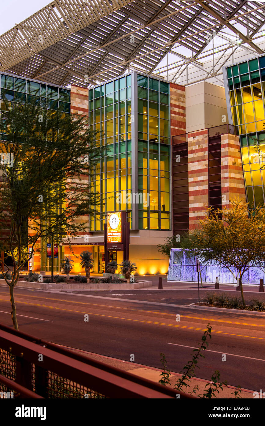 Convention Center exterior in Phoenix, Arizona Stock Photo - Alamy