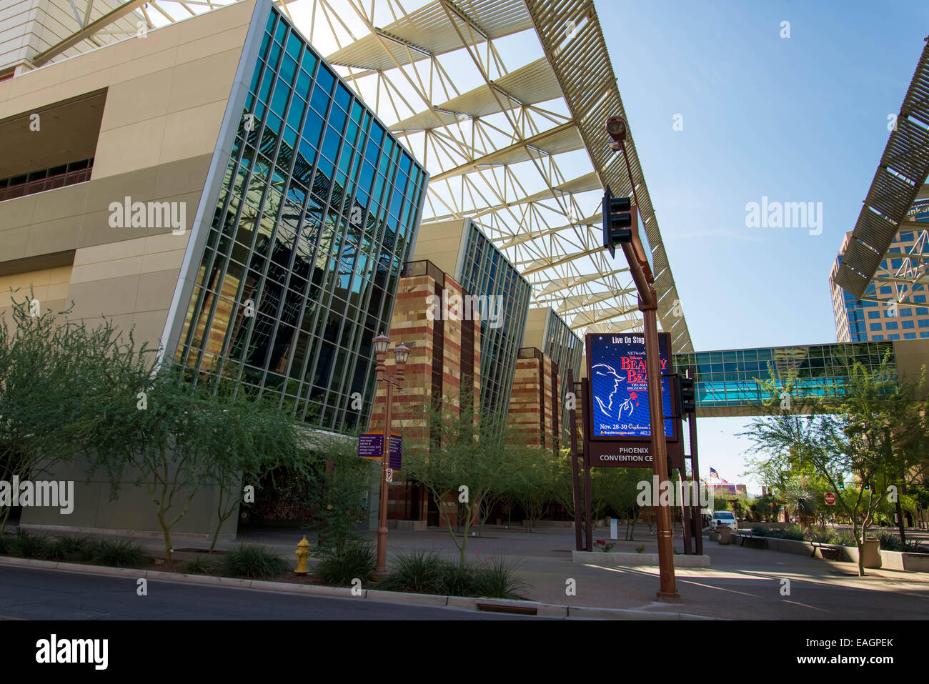 Convention Center exterior in Phoenix, Arizona Stock Photo - Alamy