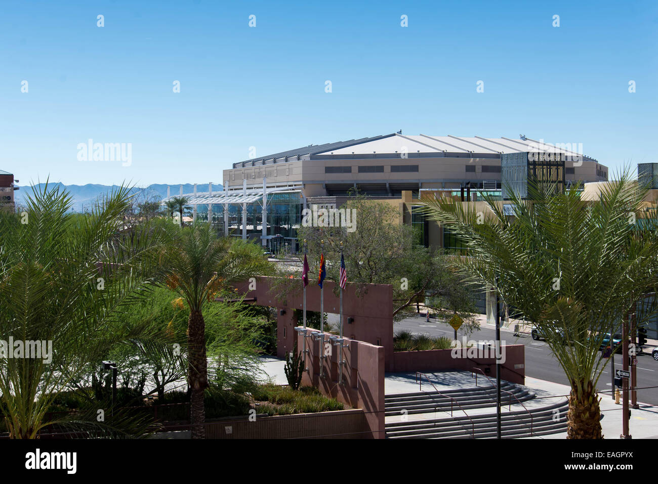 Urban streetscapes and buildings in downtown Phoenix, Arizona Stock ...