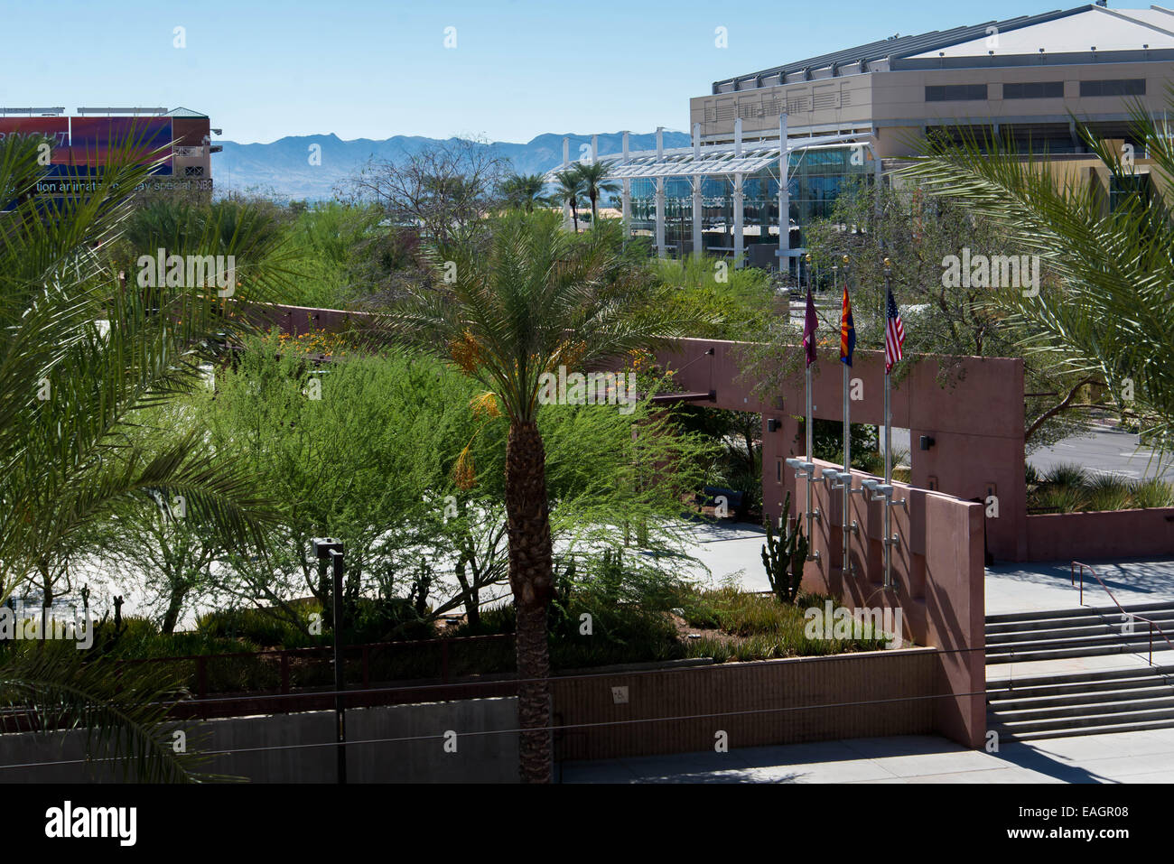 Urban streetscapes and buildings in downtown Phoenix, Arizona Stock ...