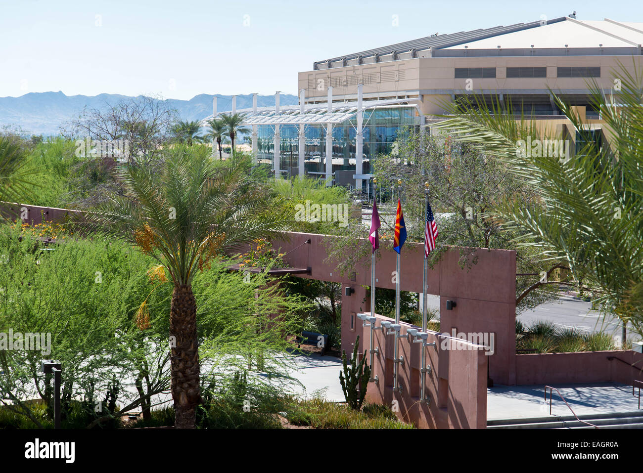 Urban streetscapes and buildings in downtown Phoenix, Arizona Stock ...