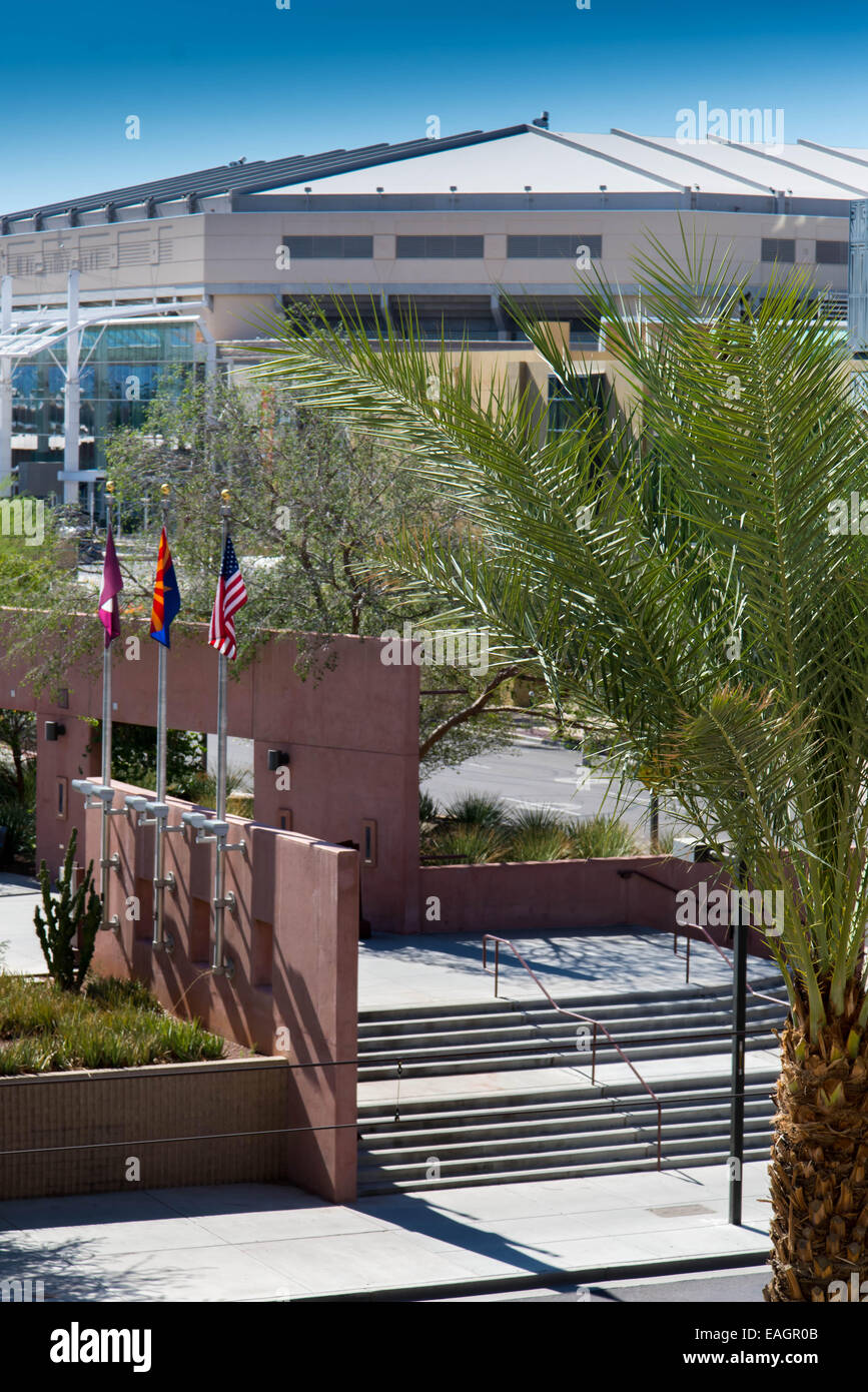 Urban streetscapes and buildings in downtown Phoenix, Arizona Stock ...