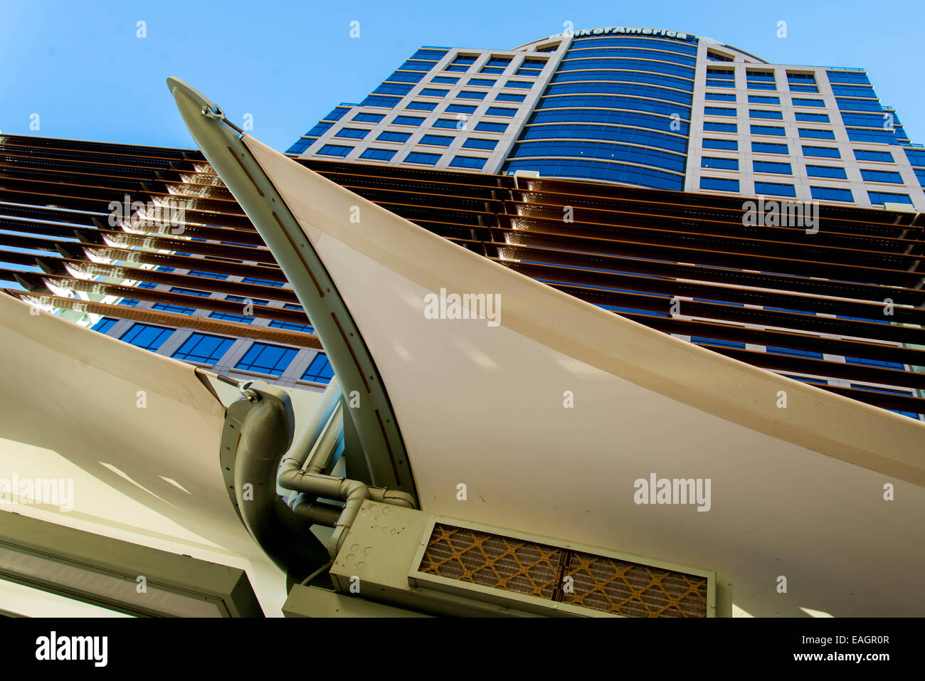 Urban streetscapes and buildings in downtown Phoenix, Arizona Stock ...