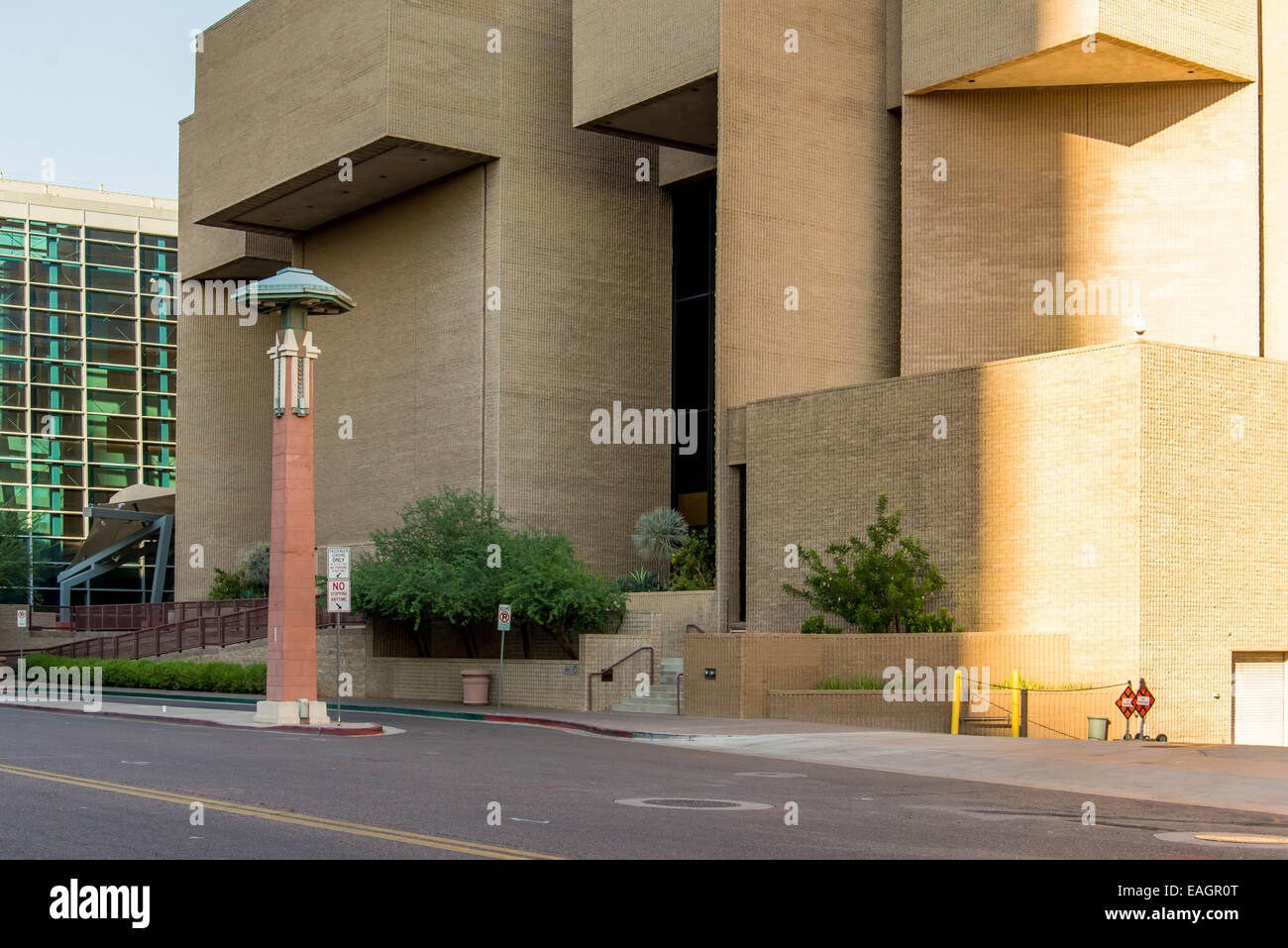 Urban streetscapes and buildings in downtown Phoenix, Arizona Stock ...