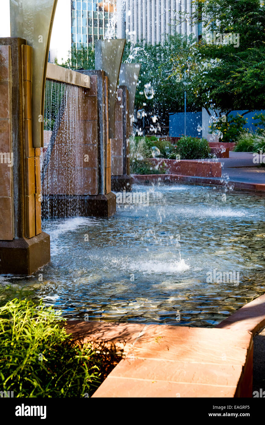 Urban streetscapes and buildings in downtown Phoenix, Arizona Stock ...