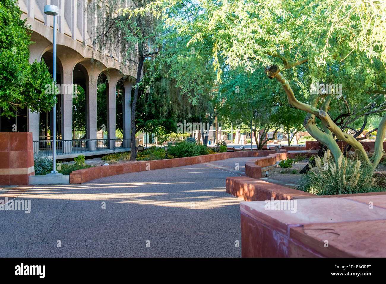 Urban streetscapes and buildings in downtown Phoenix, Arizona Stock ...