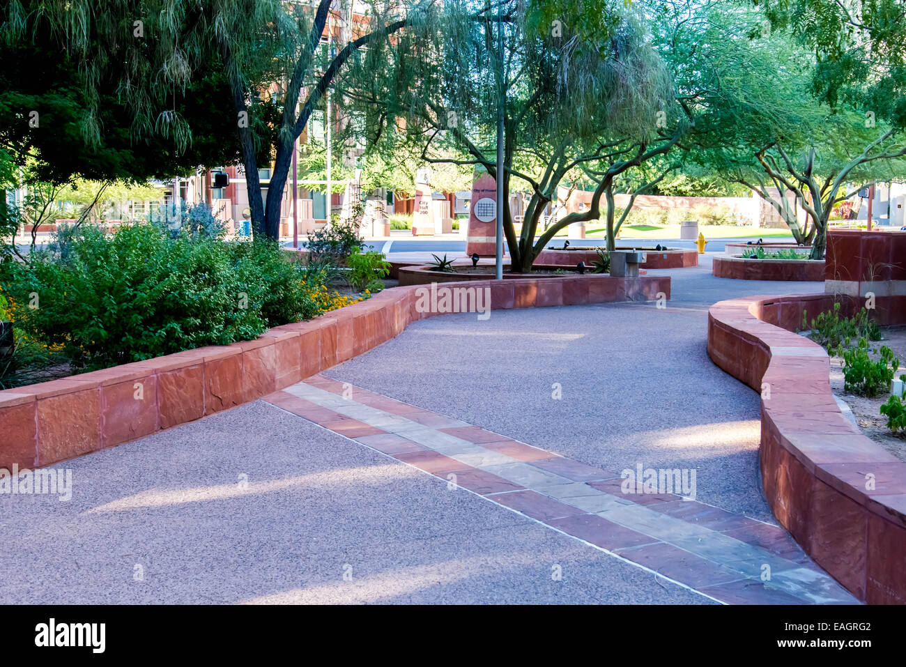 Urban streetscapes and buildings in downtown Phoenix, Arizona Stock ...