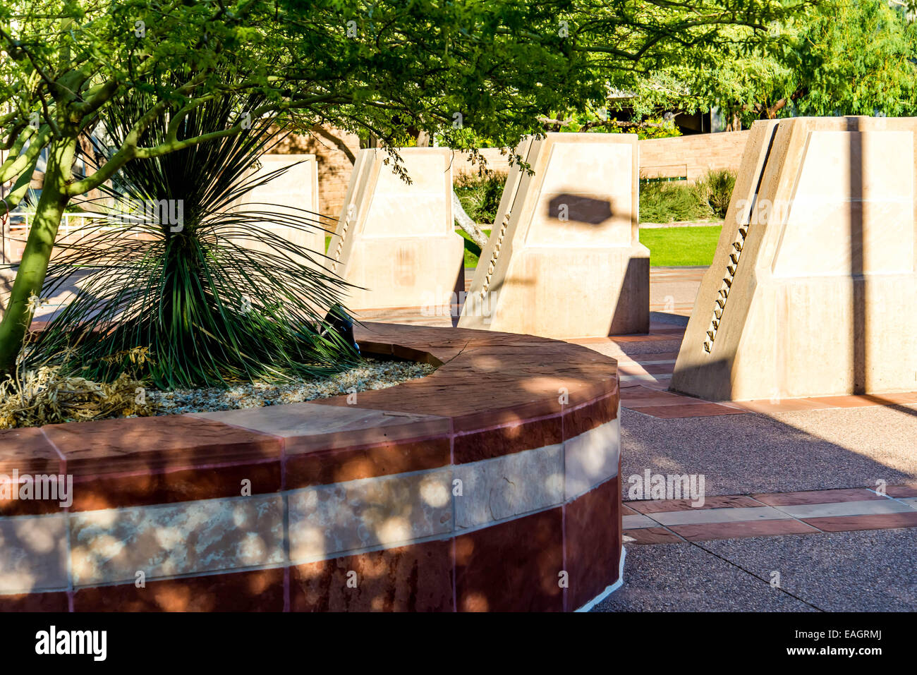 Urban streetscapes and buildings in downtown Phoenix, Arizona Stock ...