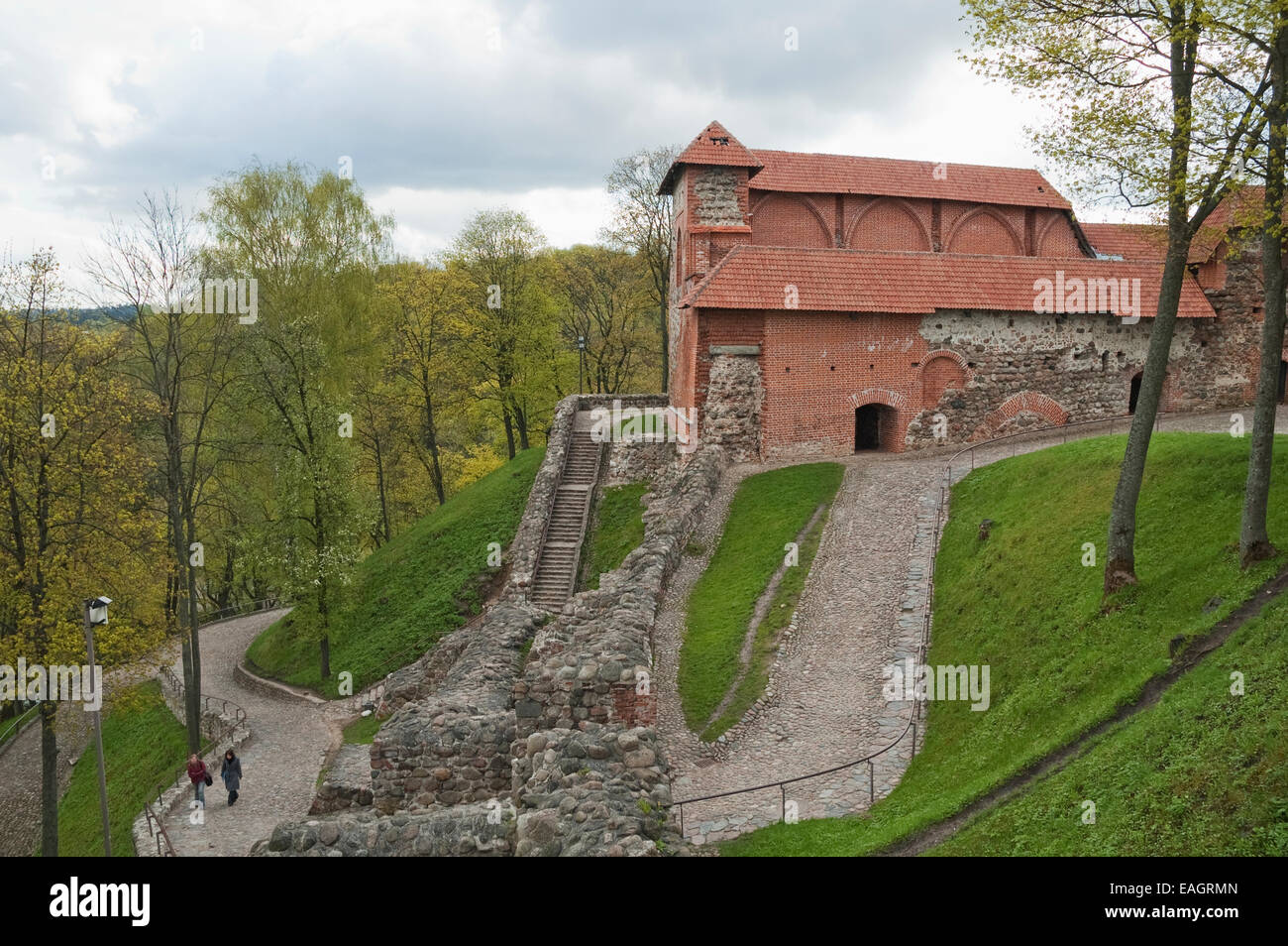 Upper Castle, Vilnius, Lithuania Stock Photo - Alamy