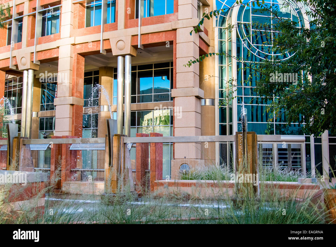 Urban streetscapes and buildings in downtown Phoenix, Arizona Stock ...