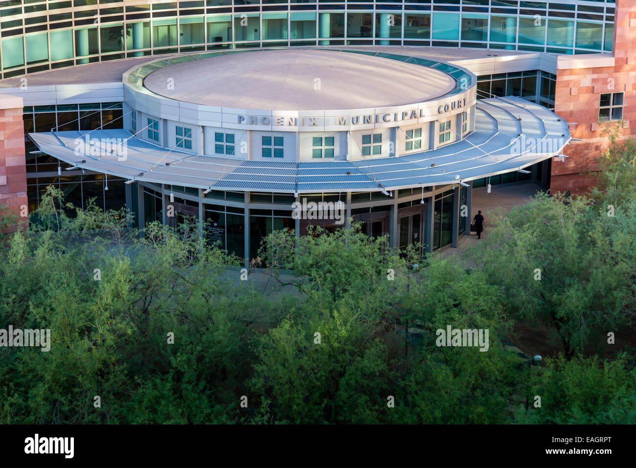 Urban streetscapes and buildings in downtown Phoenix, Arizona Stock ...
