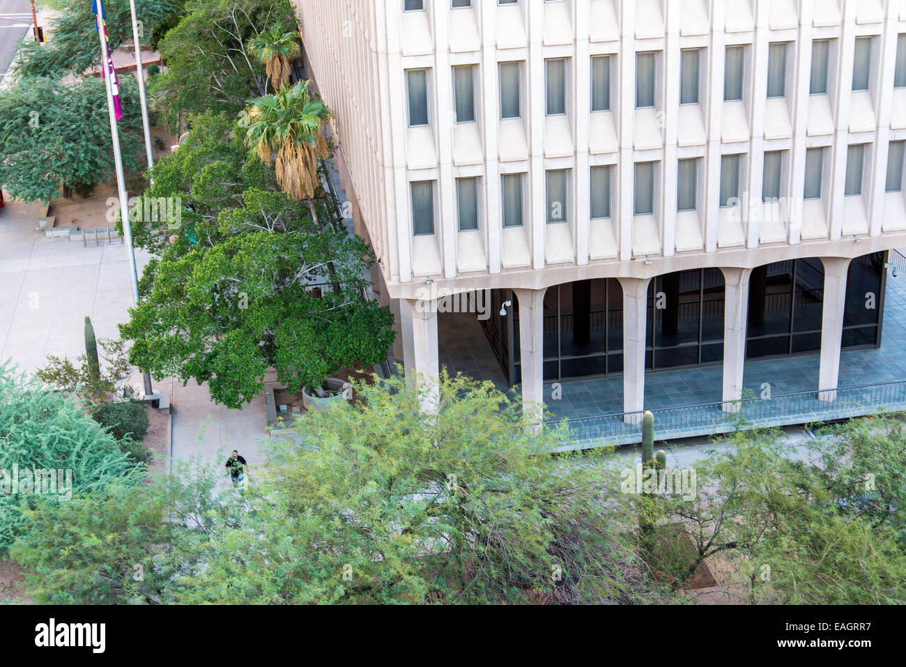Urban streetscapes and buildings in downtown Phoenix, Arizona Stock ...