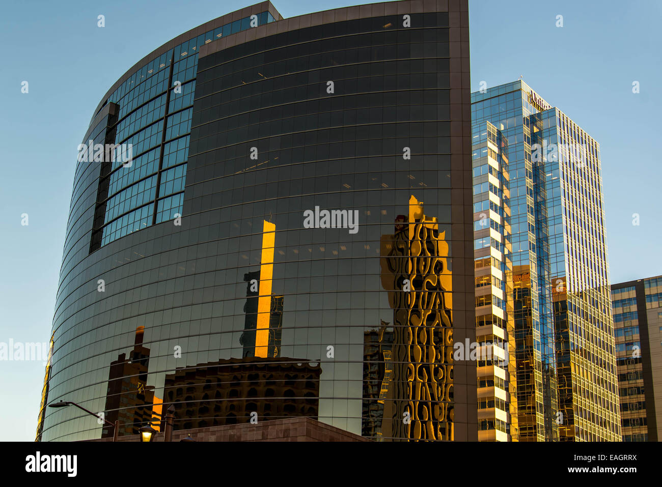 Urban streetscapes and buildings in downtown Phoenix, Arizona Stock ...