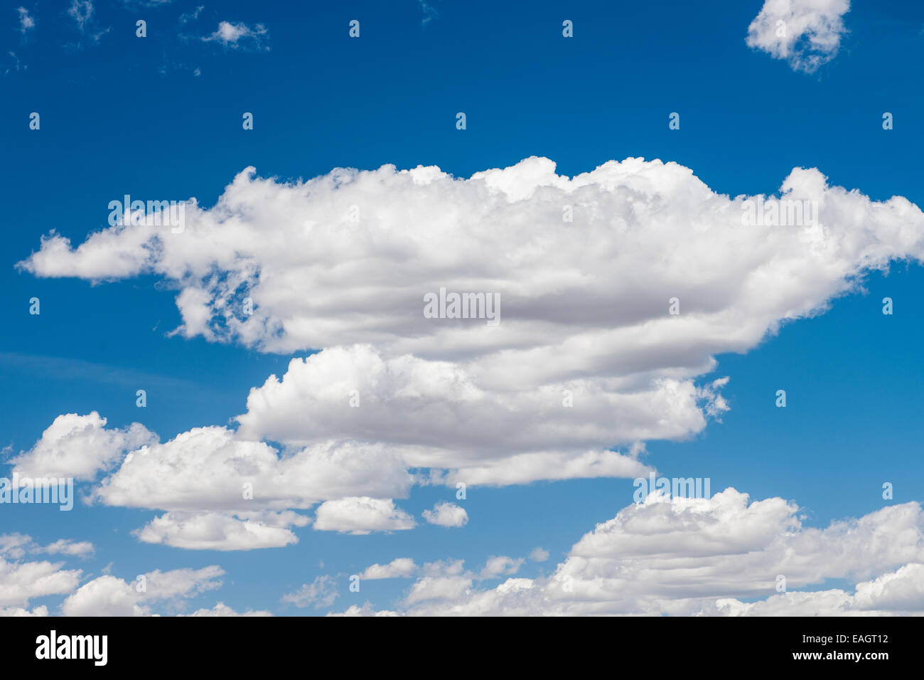 Cumulus clouds in summer Stock Photo - Alamy