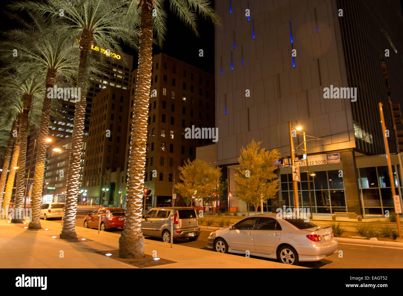 Night Streetscape In Downtown Phoenix Arizona Stock Photo Alamy night-streetscape-in-downtown-phoenix-arizona-stock-photo-alamy