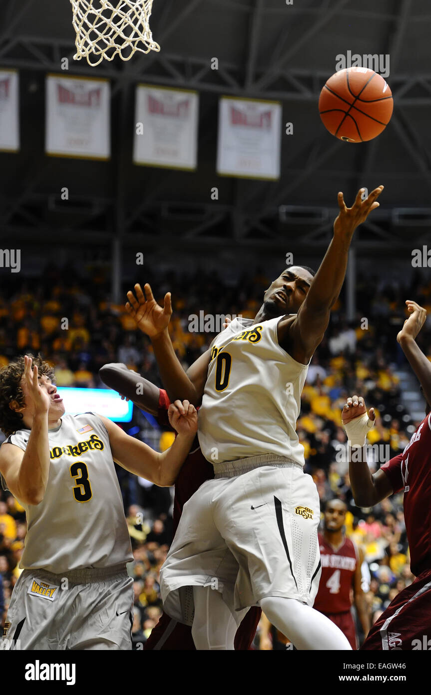 Wichita, Kansas, USA. 14th Nov, 2014. Wichita State Shockers forward ...