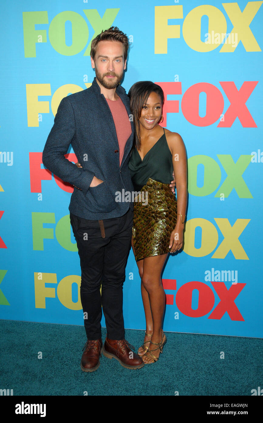 FOX NETWORKS 2014 UPFRONT PRESENTATION - Arrivals Featuring: Tom Mison,Nicole Beharie Where ...