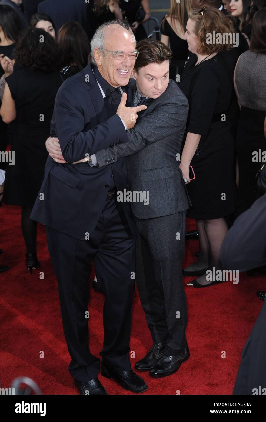 Los Angeles, CA, USA. 14th Nov, 2014. Shep Gordon, Mike Myers at ...