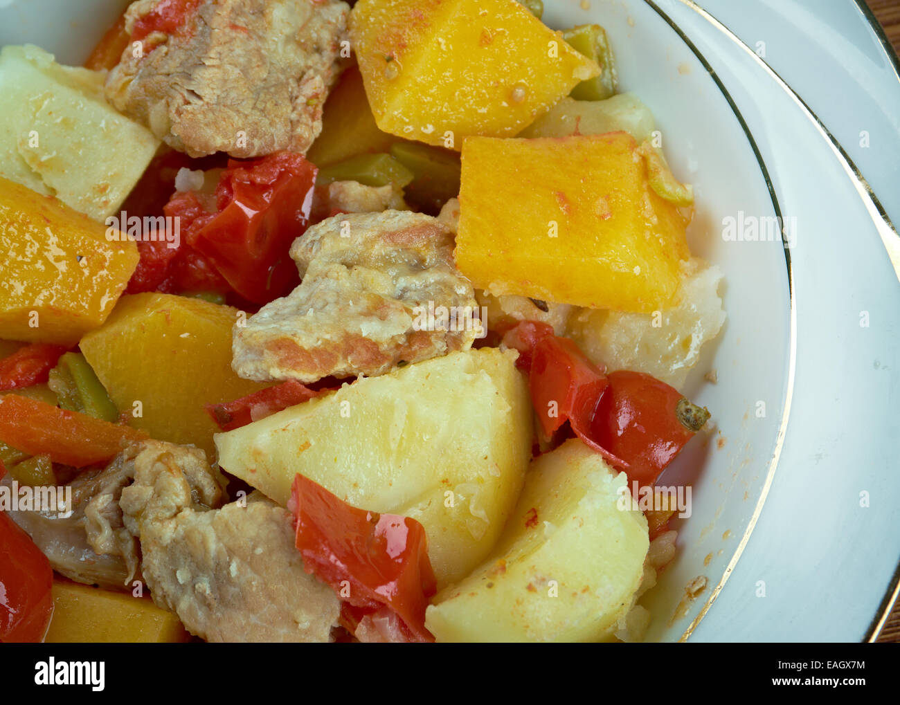 Andalusian Gypsy Stew Stock Photo - Alamy