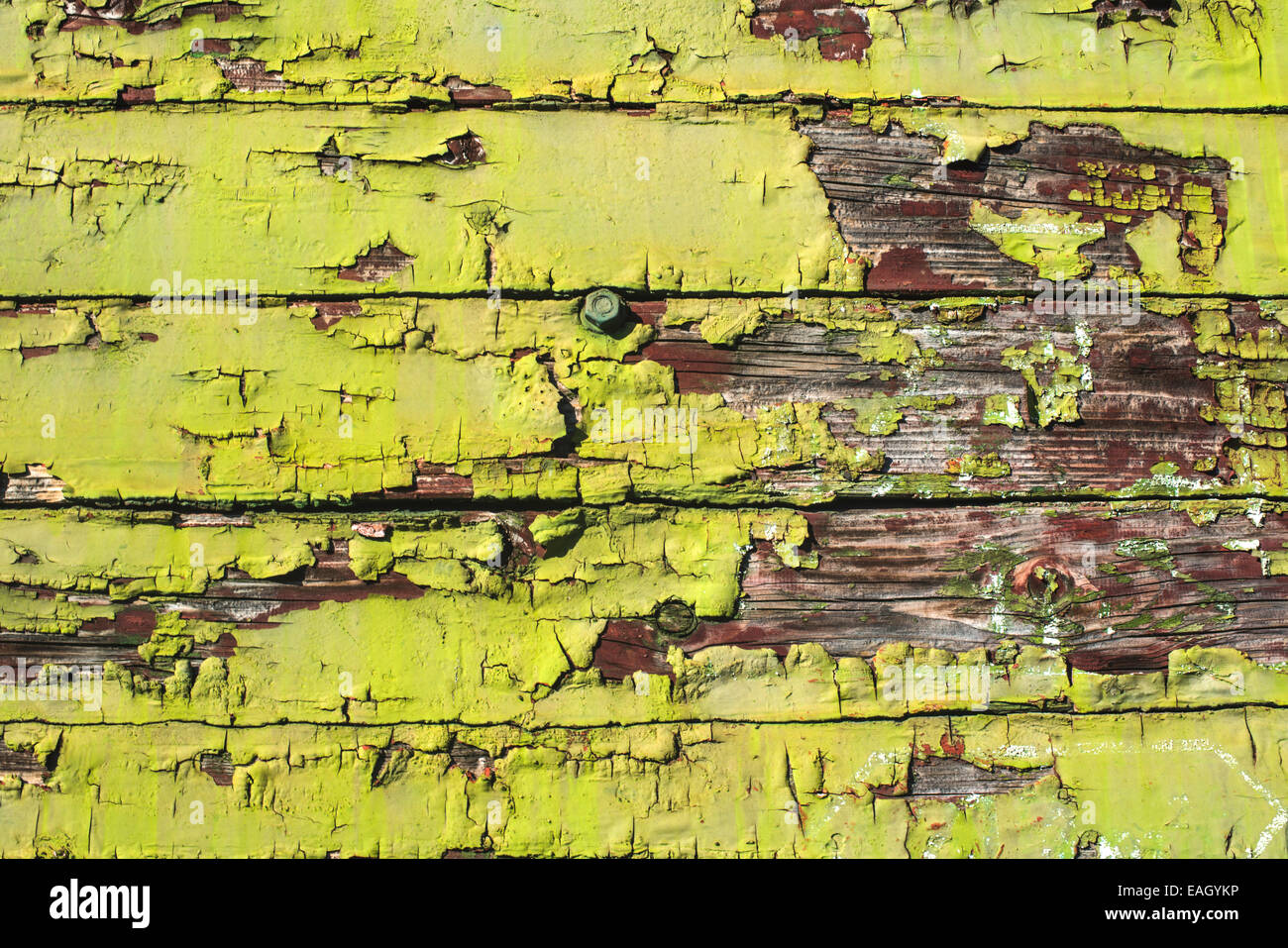 Old cracked green wooden boards Stock Photo - Alamy