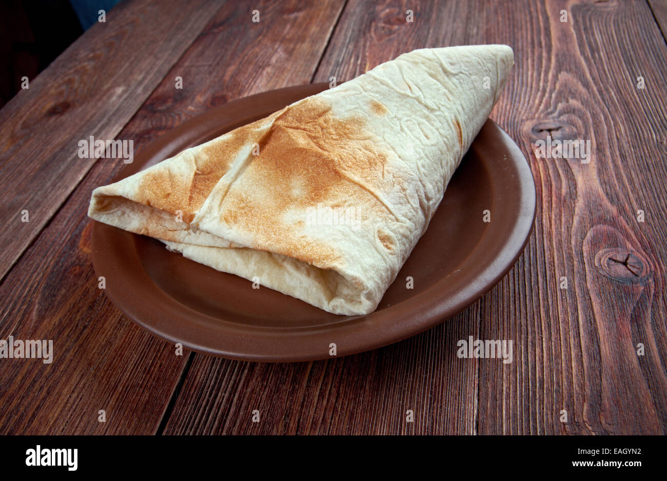 Markook - flatbread common in the countries of the Levant.Yufka is a ...