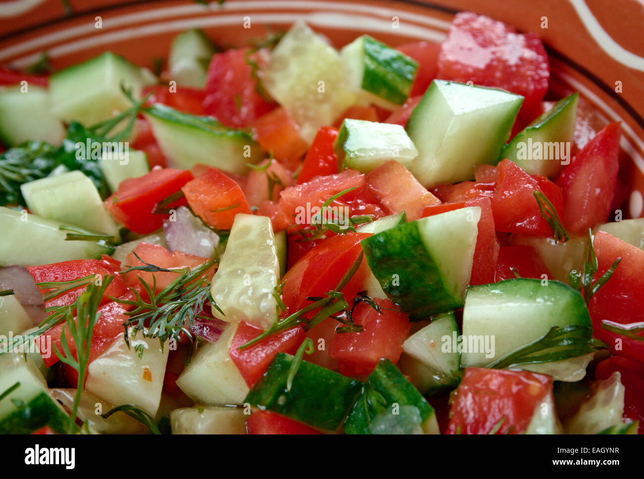 Arabic salad hi-res stock photography and images - Alamy