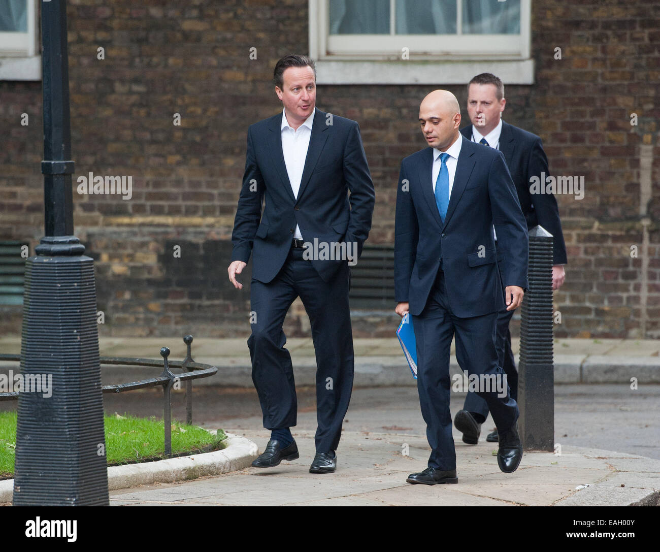 Politicians arrive for a Cabinet meeting at 10 Downing Street ...